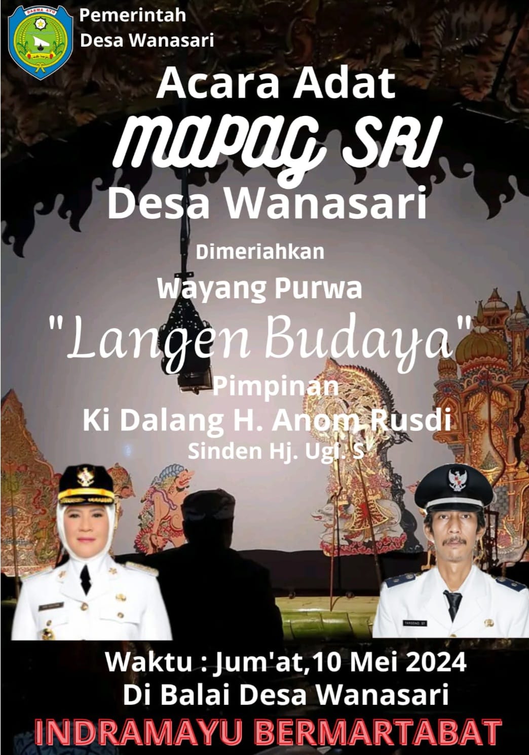 Lestarikan Budaya Leluhur, Pemdes Wanasari Gelar Tradisi Mapag Sri ...